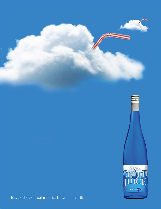 Cloud Juice Print Ad Series - Matt Borowski